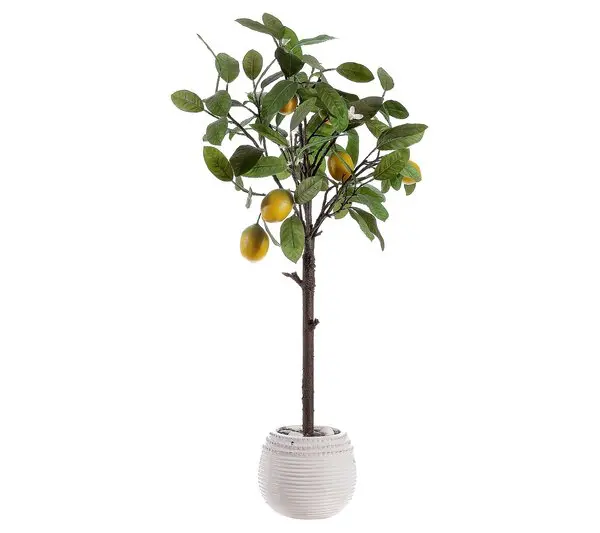 SAFAVIEH Faux Lemon Potted Tree - One-color