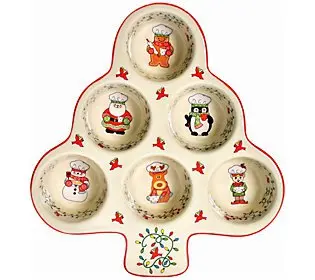 TEMP-TATIONS Seasonal Nostalgic Figural 6-cup Muffin Pan - One-color