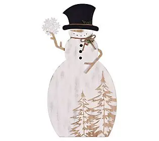 SUNSET VISTA DESIGNS Snowman Porch Sitter 36 - One-color