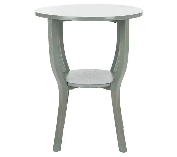 SAFAVIEH Rhodes Round Pedestal Accent Table - One-color