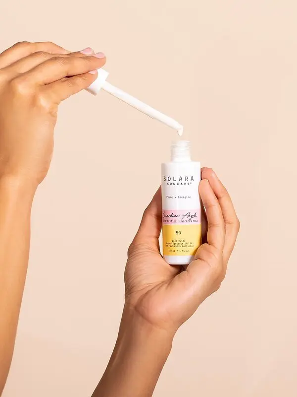 SOLARA SUNCARE Luxe Guardian Angel Super Peptide Sunscreen Milk