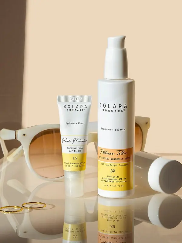 SOLARA SUNCARE Luxe Fortune Teller Brightening Sunscreen Serum