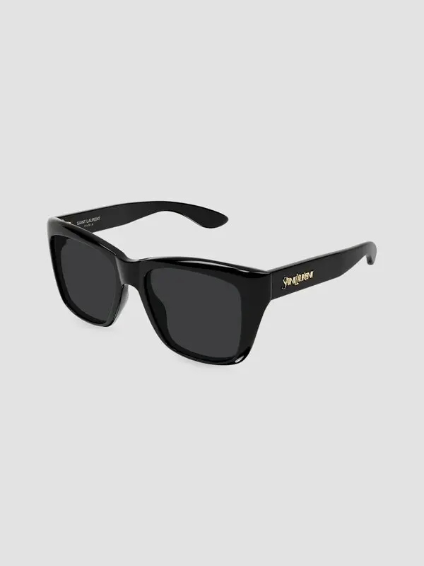 Saint Laurent 55mm Square Sunglasses - Black