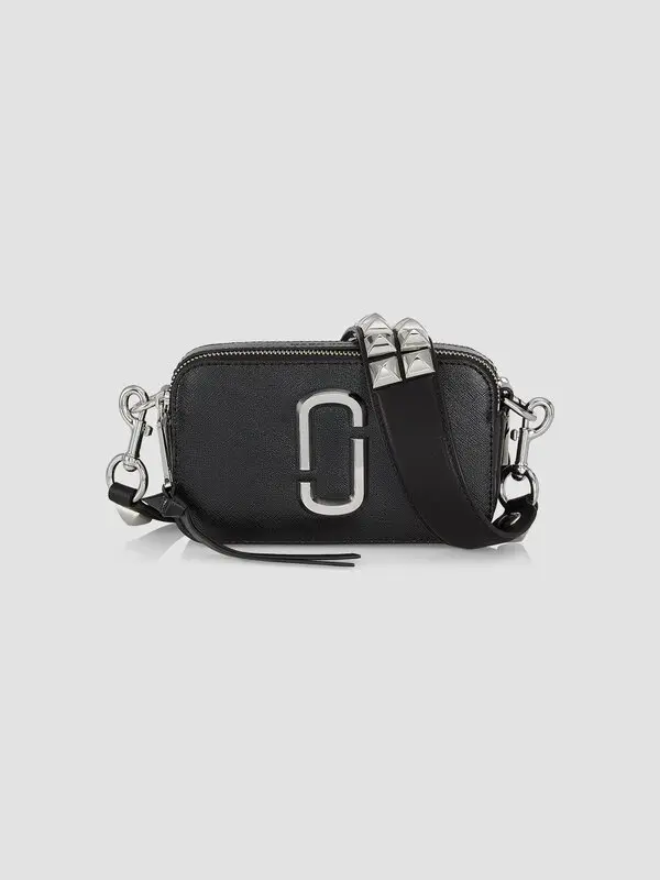 Marc Jacobs Studded Snapshot Camera Bag - Black