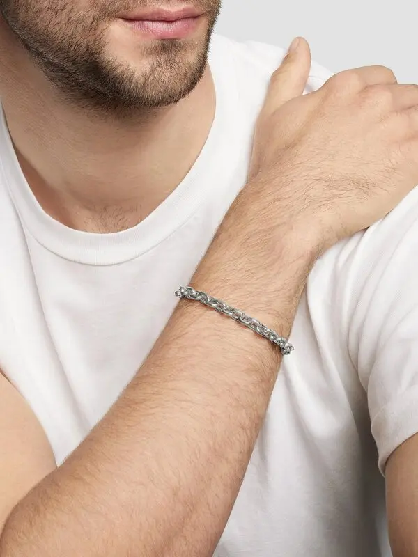 David Yurman Streamline Link Bracelet In Sterling 6.5mm