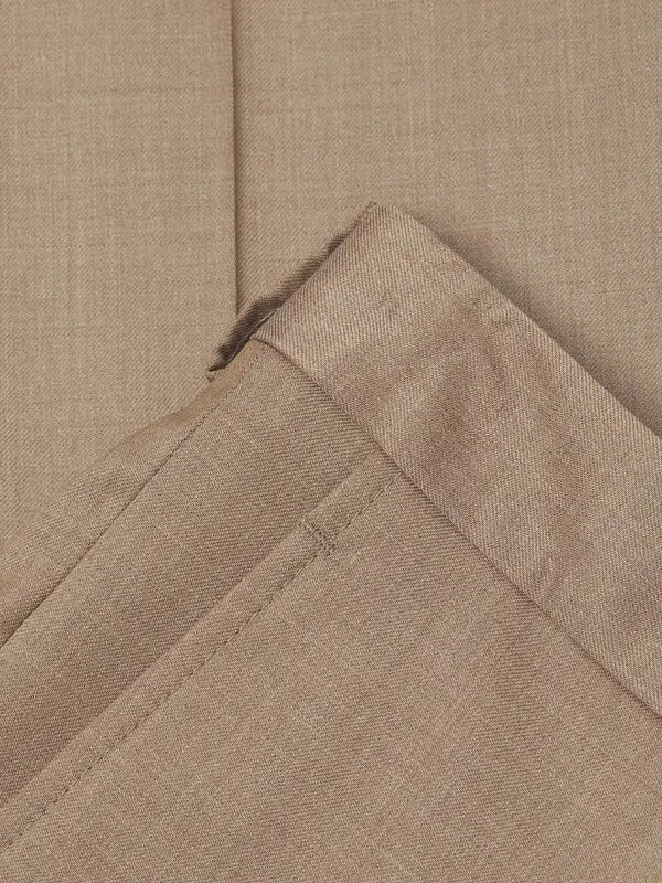 SAKS FIFTH AVENUE Collection Oslo Basic Wool Pants - Beige
