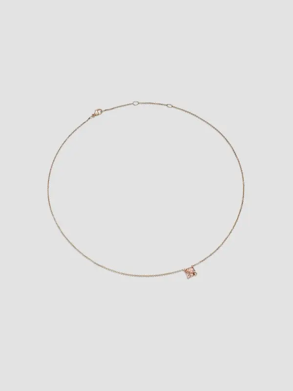 David Yurman Petite Chatelaine Pendant Necklace In 18k With And Diamonds, 7mm