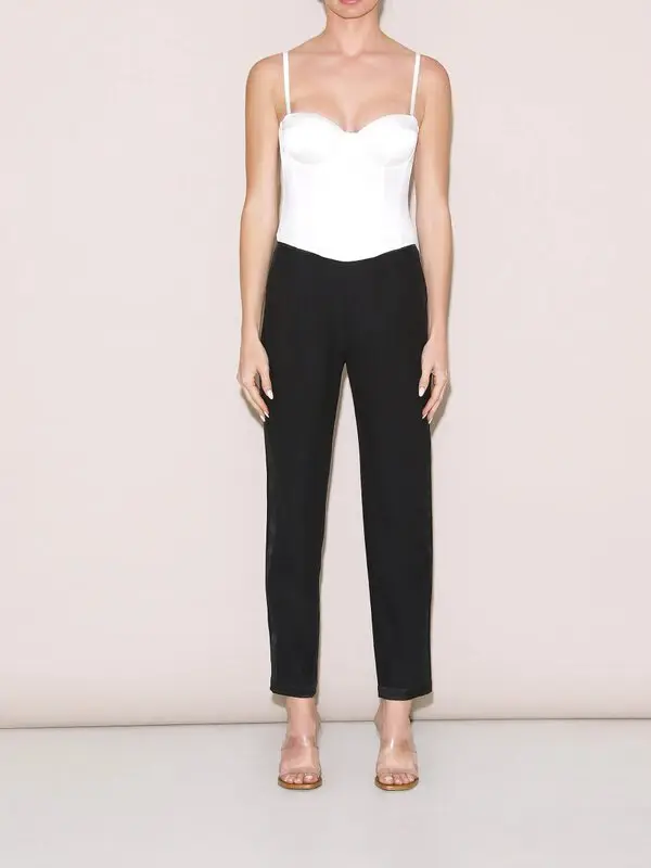 FLEUR DU MAL Hamptons Bustier Top - Ivory