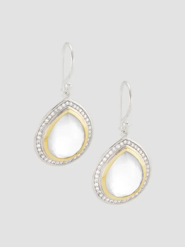 Ippolita Chimera Sterling 18k Yellow Gold & Multi-stone Drop Earrings - Silver