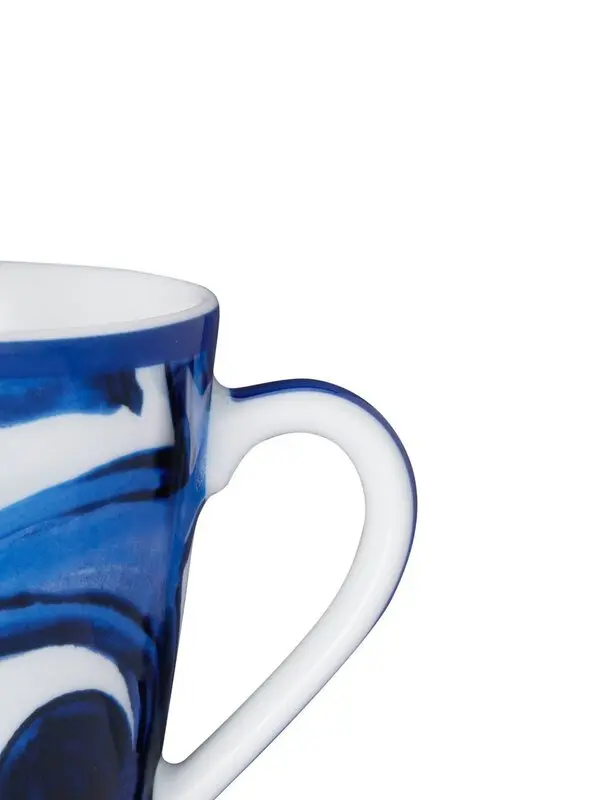 Dolce & Gabbana Archive-print Porcelain Mug - Blue