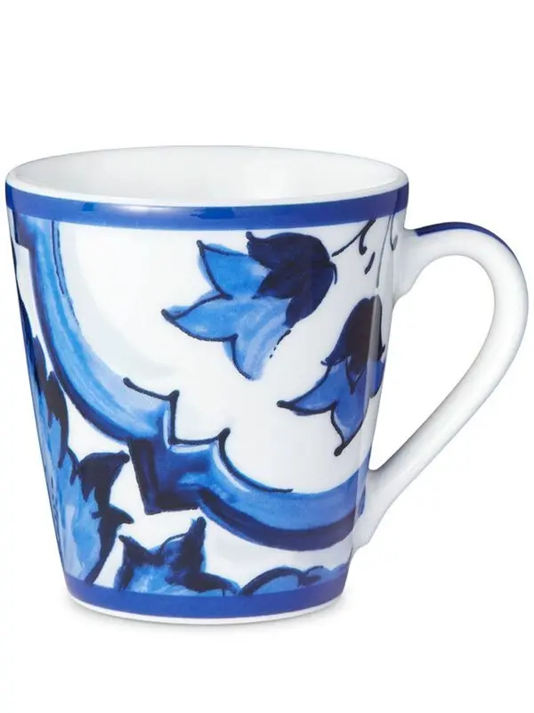 Dolce & Gabbana Archive-print Porcelain Mug - White