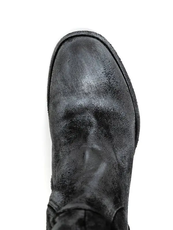 MADISON MAISON Laminated Metallic-finish 60mm Ankle Boots - Silver