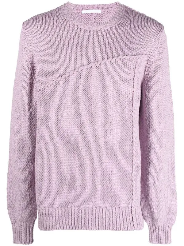 Helmut Lang Seamed Knitted Jumper