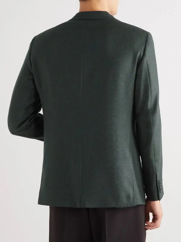 Loro Piana Torino Cashmere And Alpaca-blend Blazer - Gray