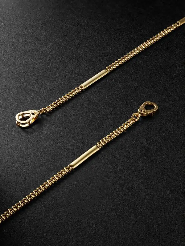 FOUNDRAE Strength Sister Hook 18-karat Diamond Pendant Necklace