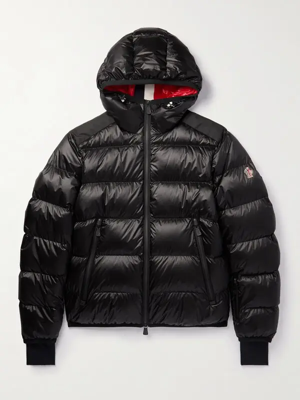 Moncler Hintertux Quilted Ski Jacket - Black