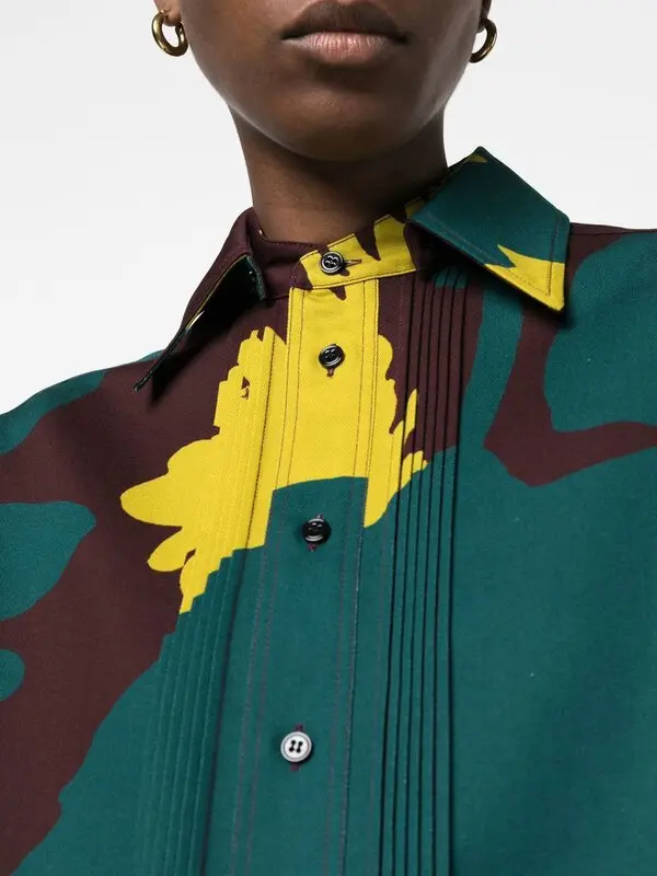 Colville Dinner Abstract-print Shirt