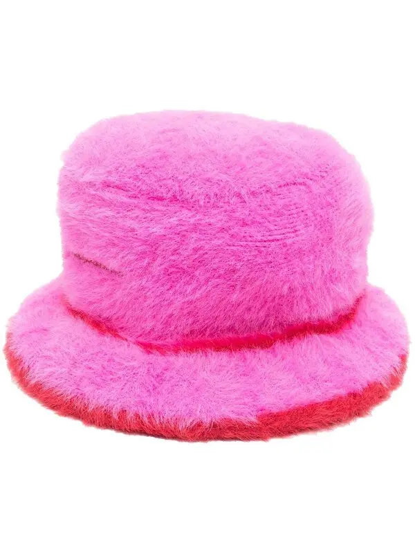 Jacquemus Le Bob Neve Bucket Hat - Pink