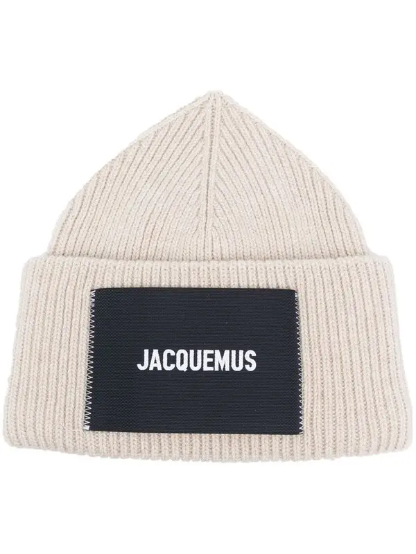 Jacquemus Le Bonnet Logo-patch Beanie
