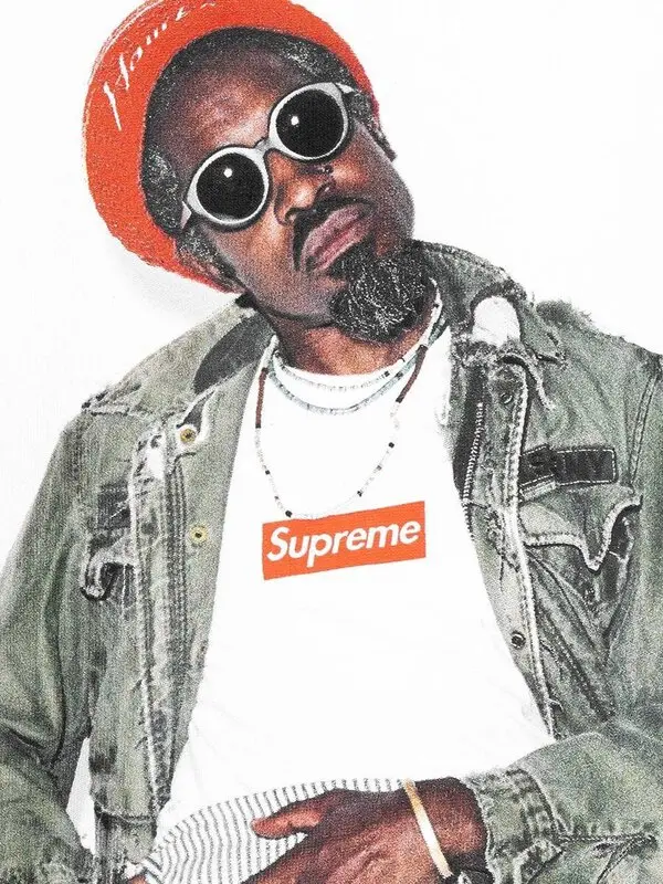 Supreme Andre 3000 T-Shirt - Grey | Editorialist