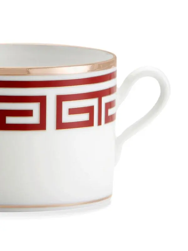 GINORI 1735 Labirinto Teacups - Red