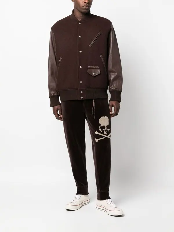 MASTERMIND WORLD Two-tone Bomber Jacket