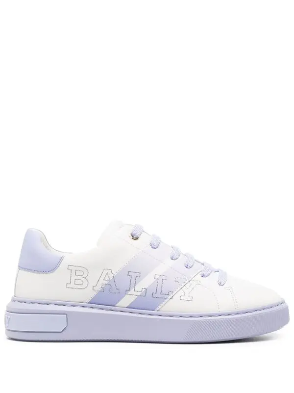 Bally Side-stripe Logo-print Sneakers