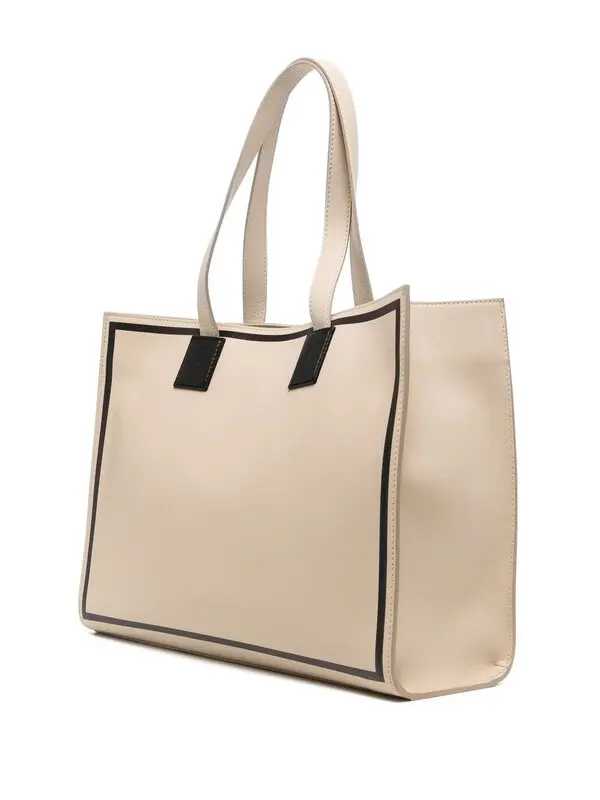 Bally Crystalia Leather Tote Bag