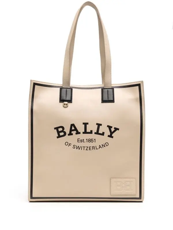 Bally Crystalia Logo-print Tote Bag