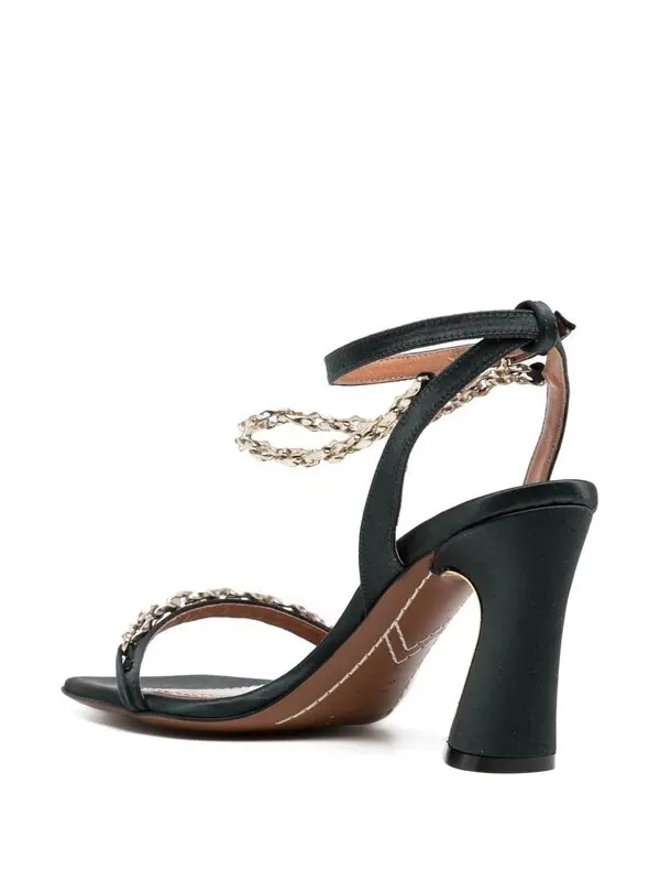 Zimmermann Crescent Chain Sandals