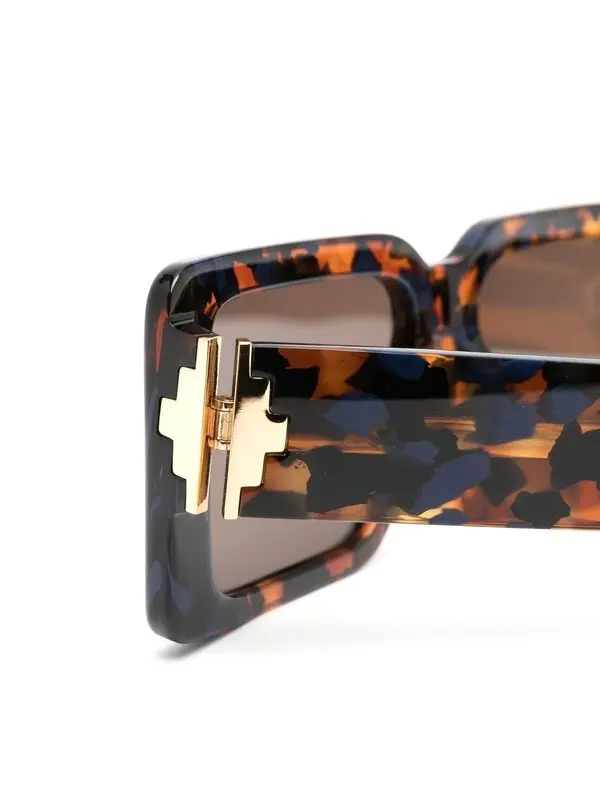 MARCELO BURLON COUNTY OF MILAN Tortoiseshell Oversize Sunglasses