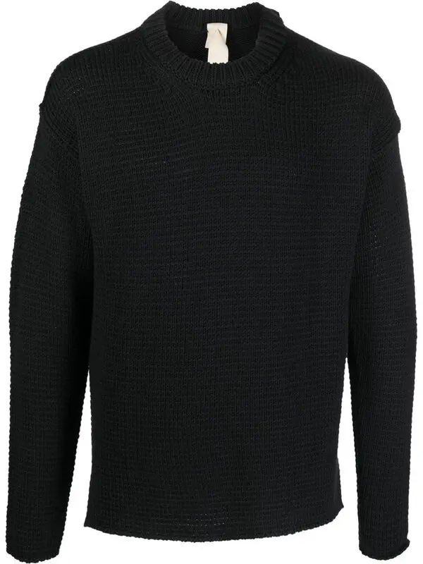 TEN C Crew-neck Knitted Jumper