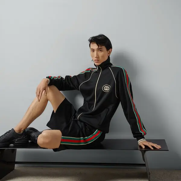 Gucci Technical Jersey Shorts