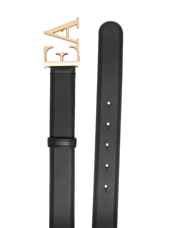 Emporio Armani Logo-buckle Leather Belt