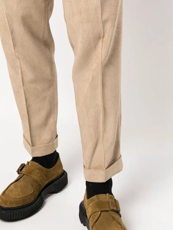 BRIGLIA 1949 Corduroy Straight-leg Trousers