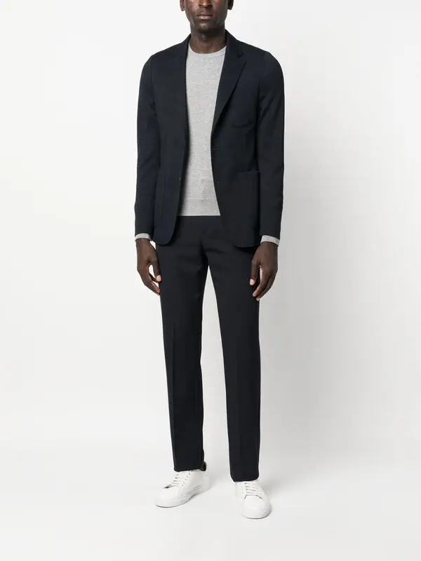 DRUMOHR Crew Neck Cashmere Jumper - Grey
