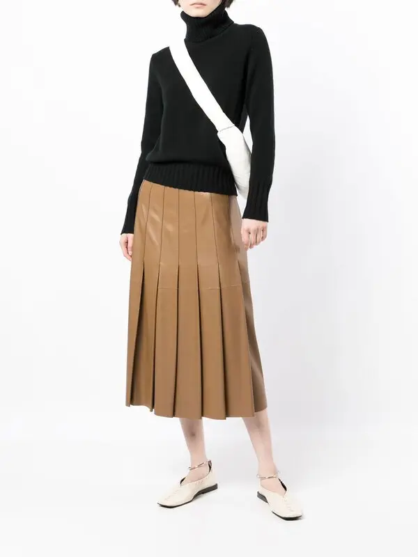 N.peal Chunky Roll-neck Organic Cashmere Jumper