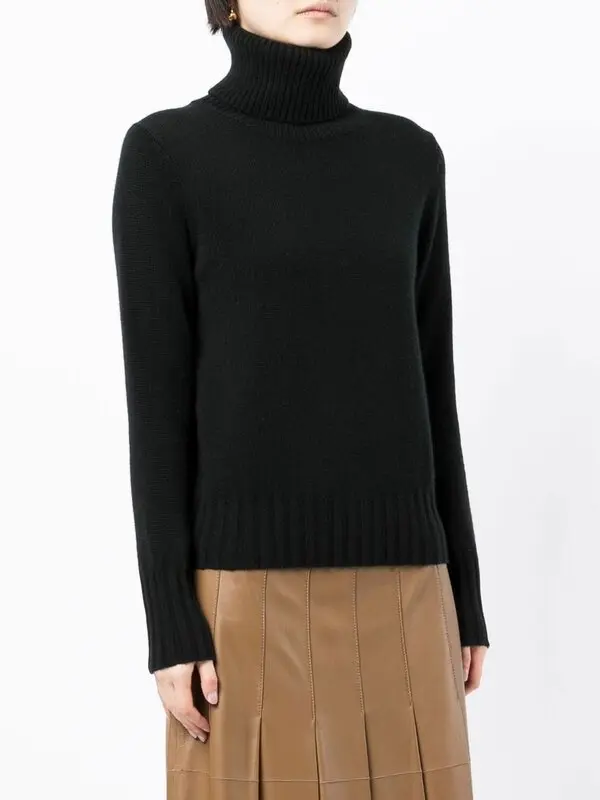 N.peal Chunky Roll-neck Organic Cashmere Jumper