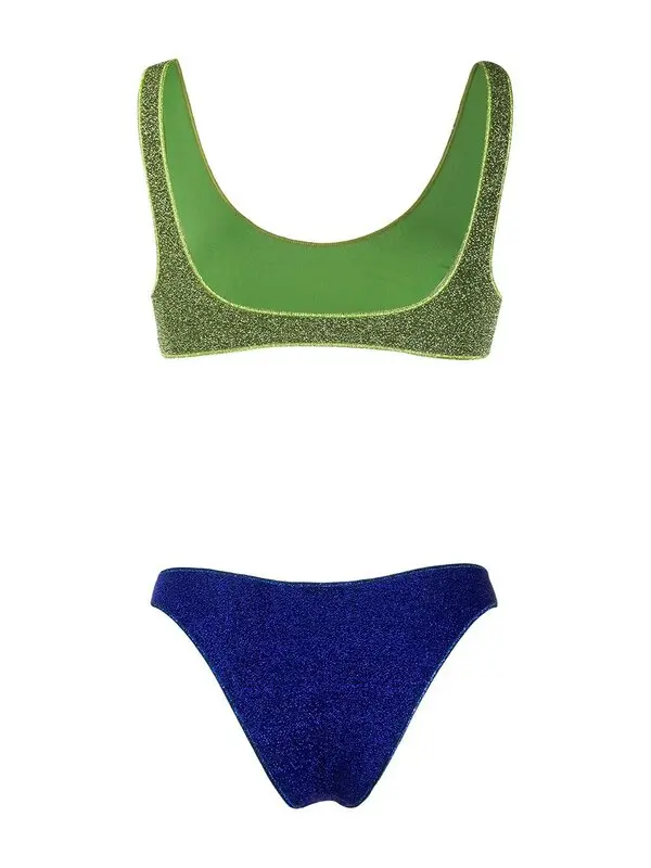 Oseree Shimmer Mix And Match Bikini Set