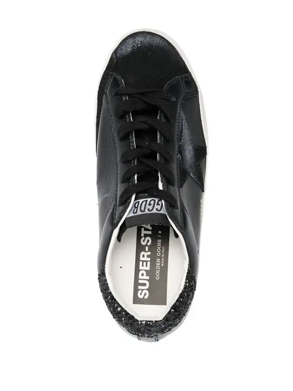 GOLDEN GOOSE Super-star Glitter Detail Sneakers
