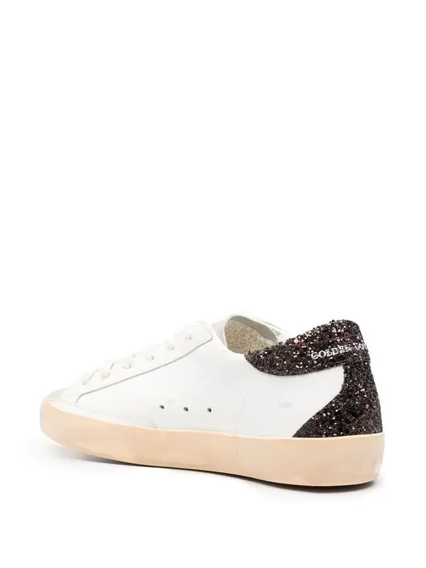 GOLDEN GOOSE Super-star Trainers - White