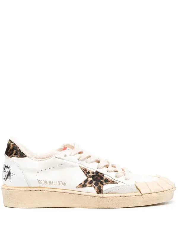 GOLDEN GOOSE Ball Star Low-top Sneakers - White