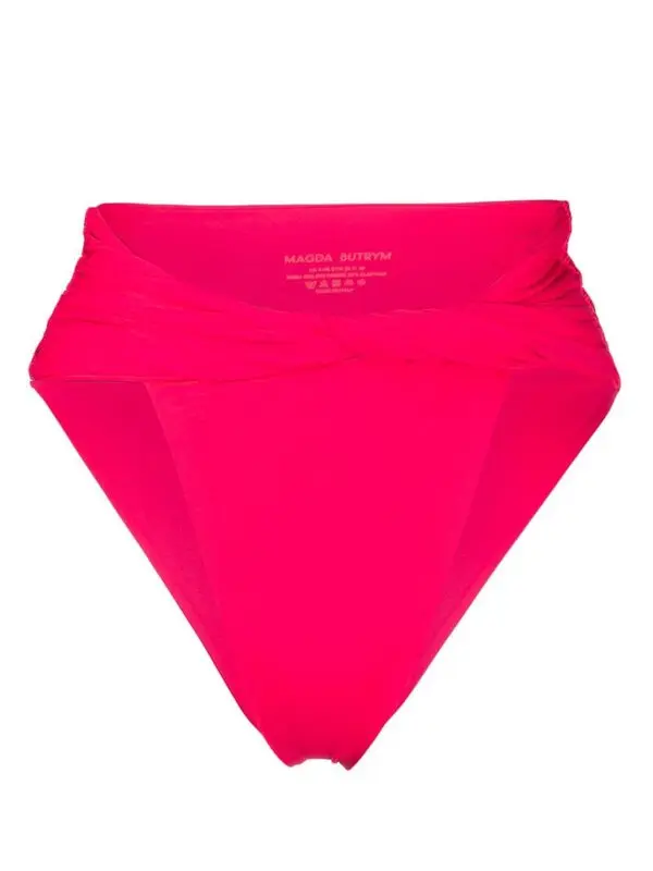 Magda Butrym Twisted Bikini Bottom - Pink