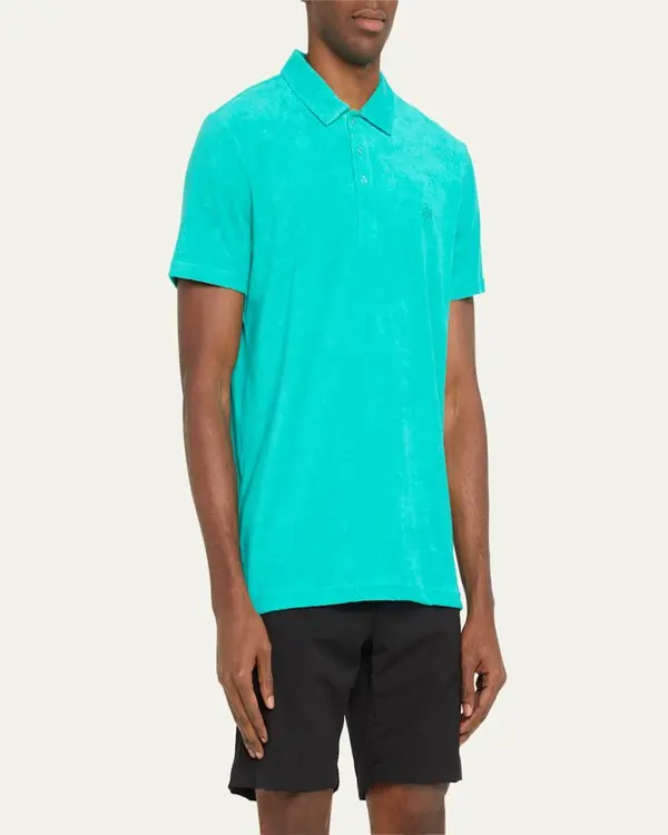 Vilebrequin Organic Terry Polo Shirt - Soleil