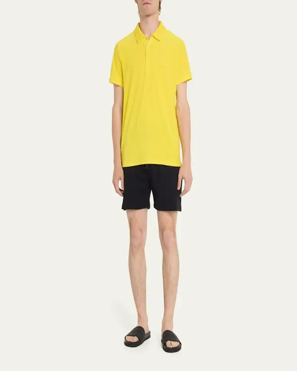 Vilebrequin Organic Terry Polo Shirt - Soleil