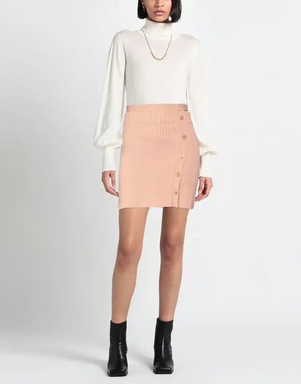 ANDREĀDAMO Mini Pencil Skirt - Pink