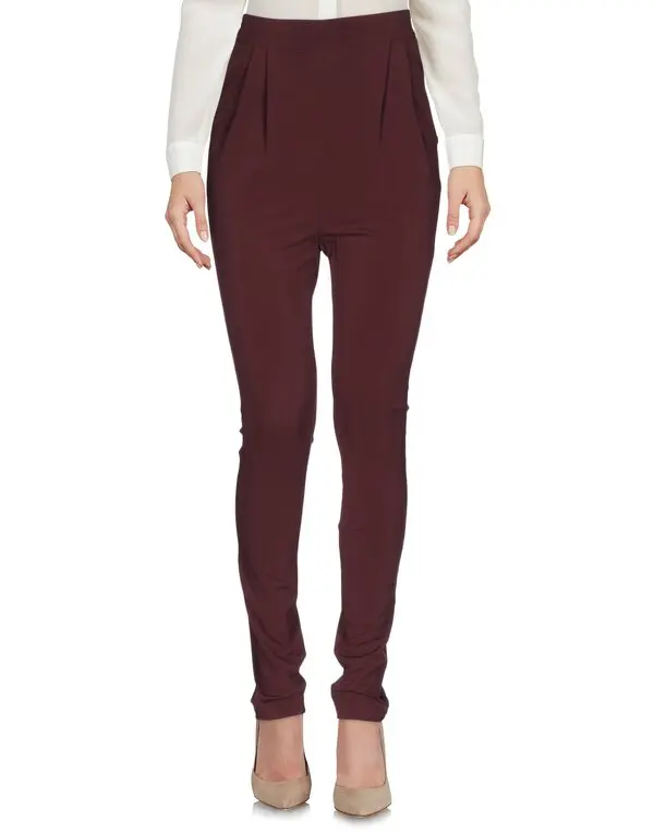 MANILA GRACE Tapered Leg Pants - Brown