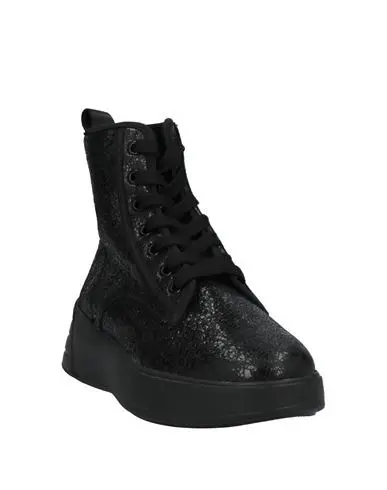 Hogan High-top Calfskin Sneakers - Black