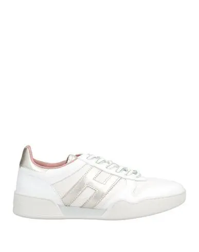 Hogan Soft Leather And Textile Fiber Sneakers