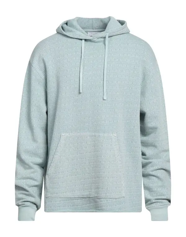 John Elliott Cotton-blend French Terry Hoodie - Blue